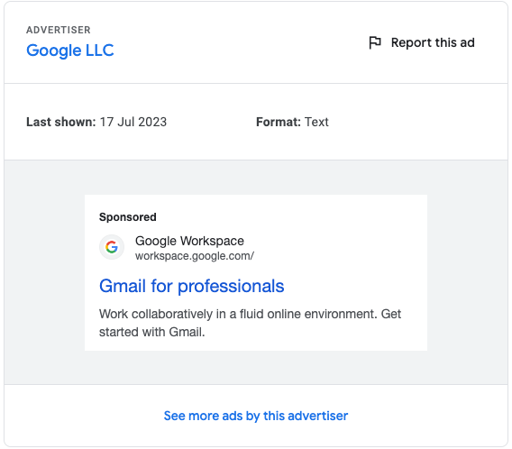 Tips For Google Ad Transparency Centre | Carrington Tips For Google Ad Transparency Centre | Carrington